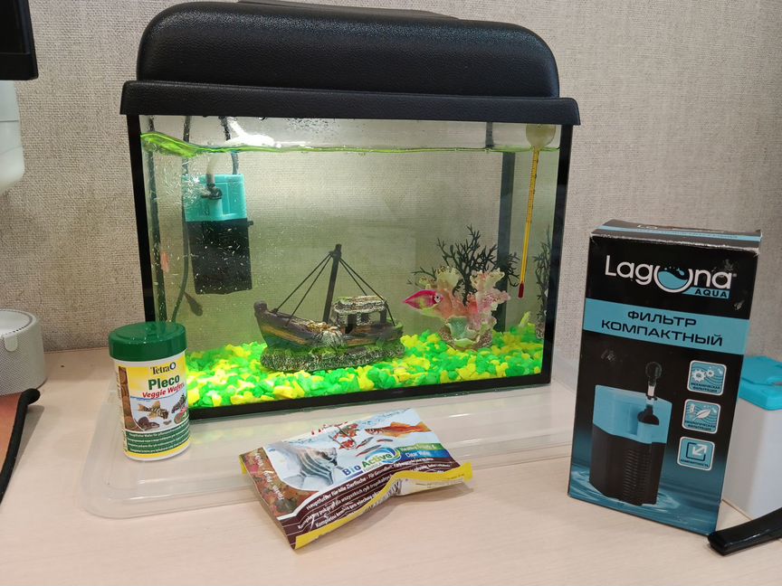 Аквариум с рыбками