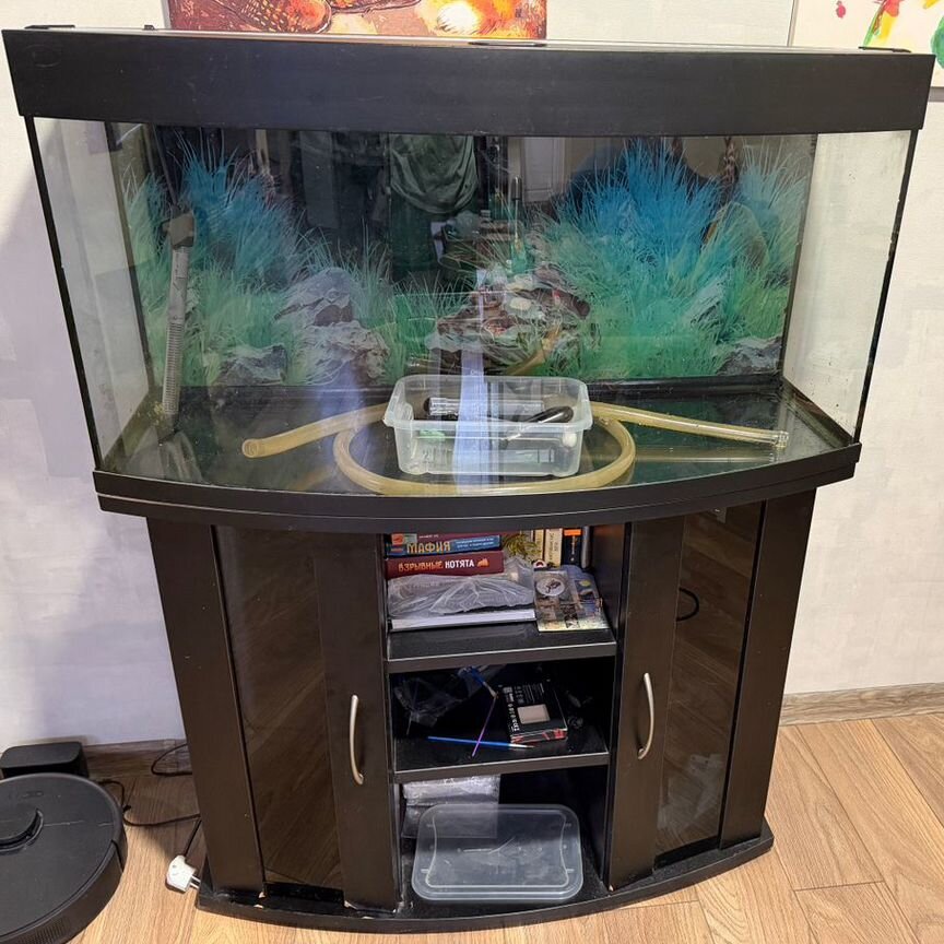 Аквариум с тумбой