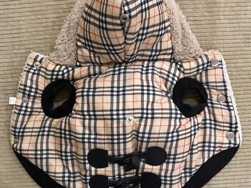 Пальто зимнее для собак мелких пород