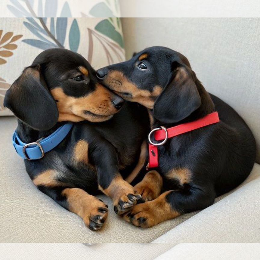 Карликовая такса, щенок