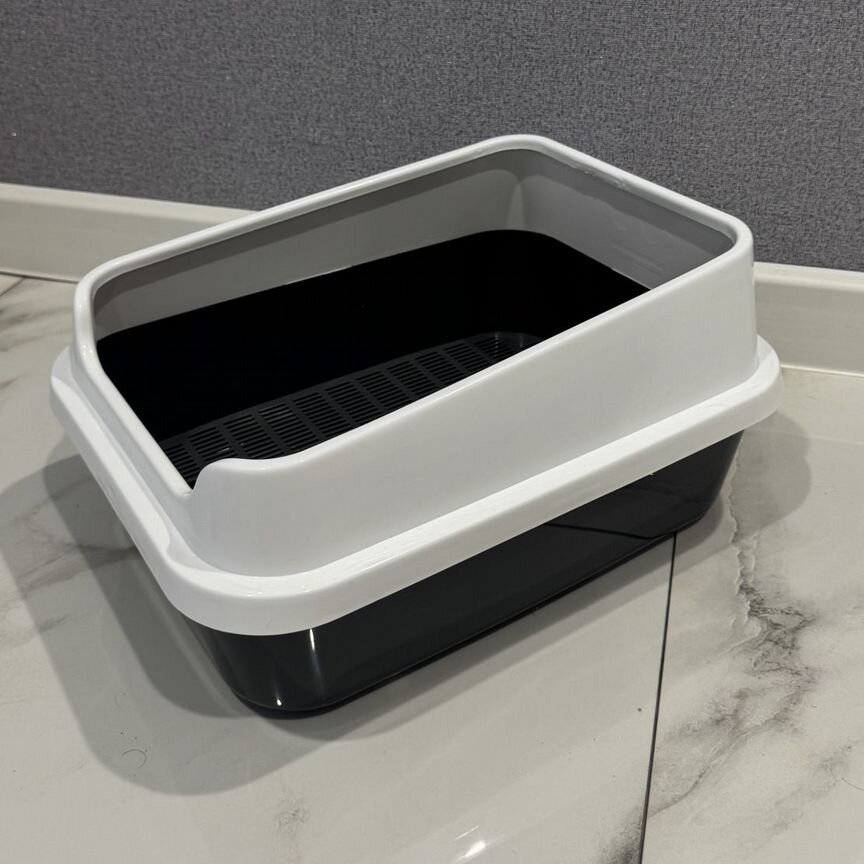 Лоток для кошек с высокими бортиками