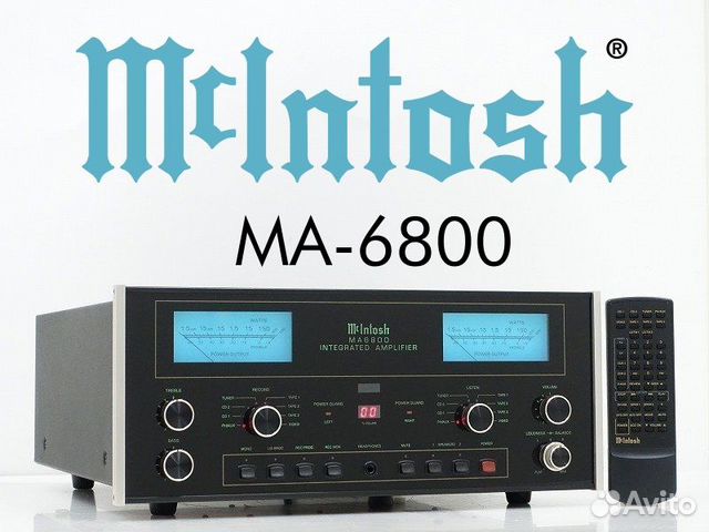 McIntosh MA6800 - Флагман с Ламповой Певучестью купить в Москве | Электроника | Авито