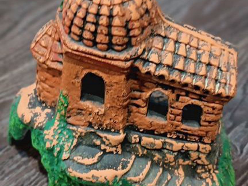 Грот замок для аквариума