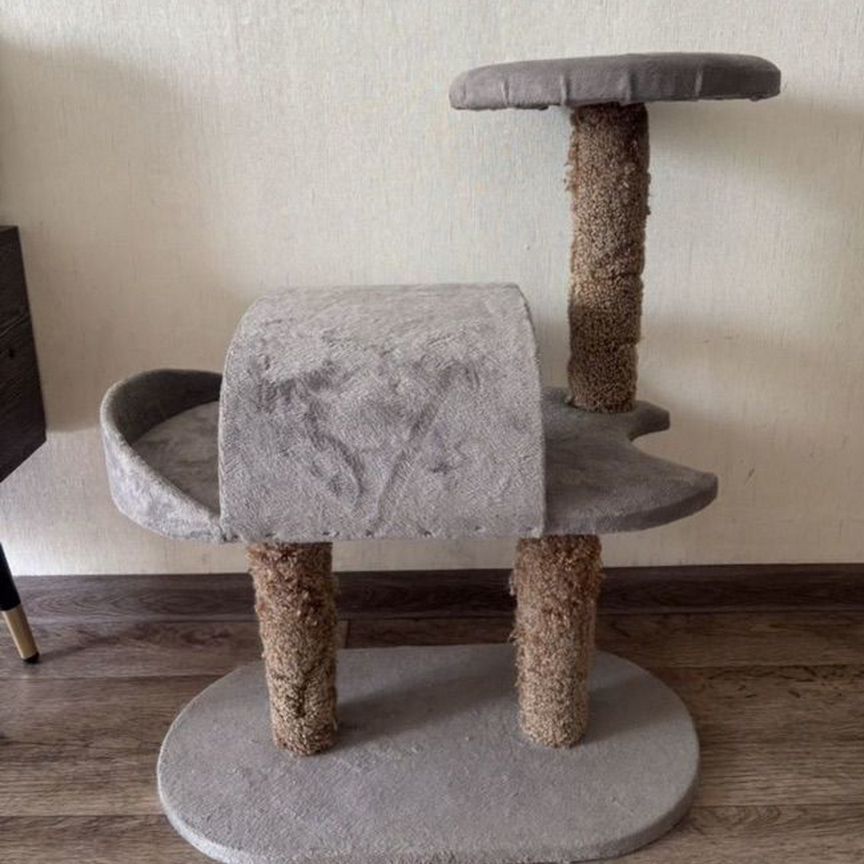 Когтеточка для кошек кошачий домик