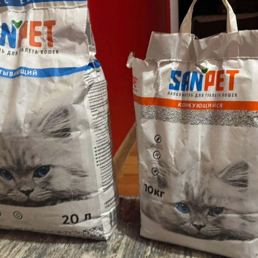 Наполнитель для кошачьего туалета впитывающий
