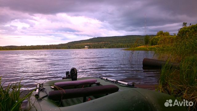 Пвх лодка с электромотором и аккумулятором купить в Красном Селе ...