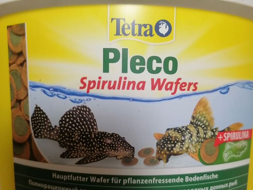 Корм Tetra Pleco spitulina wafers