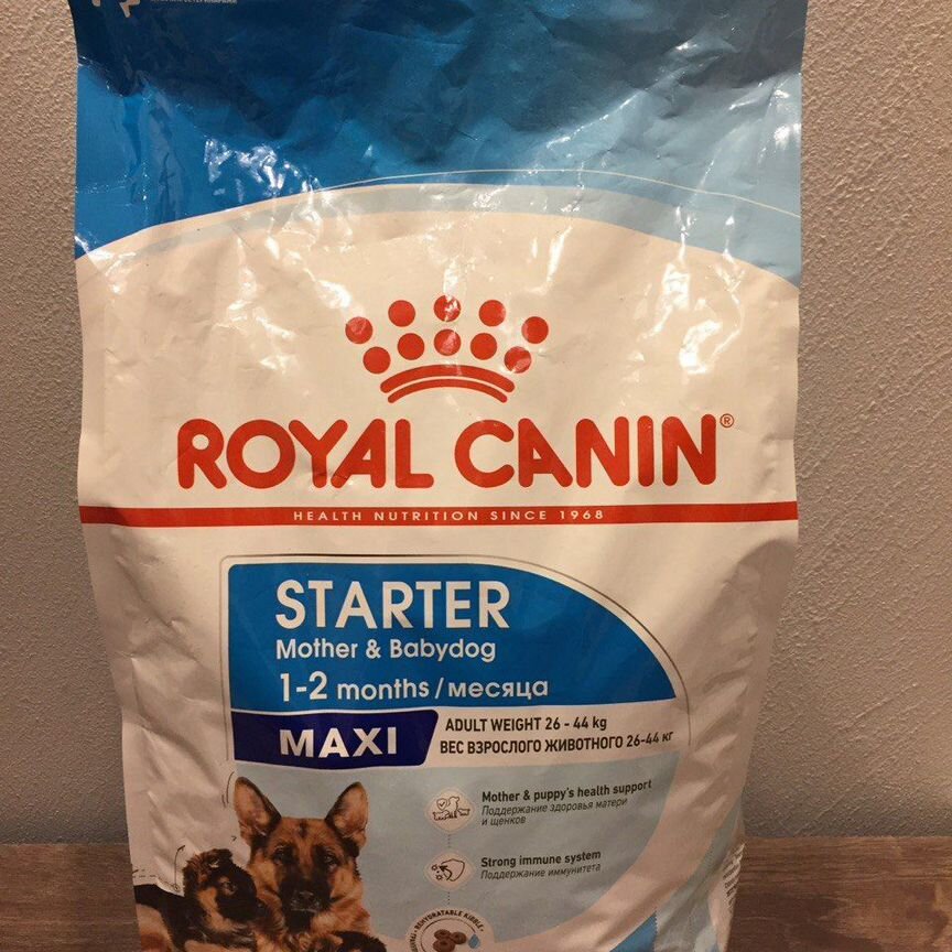 Корм для для щенков Royal Canin Maxi Starter 4 кг