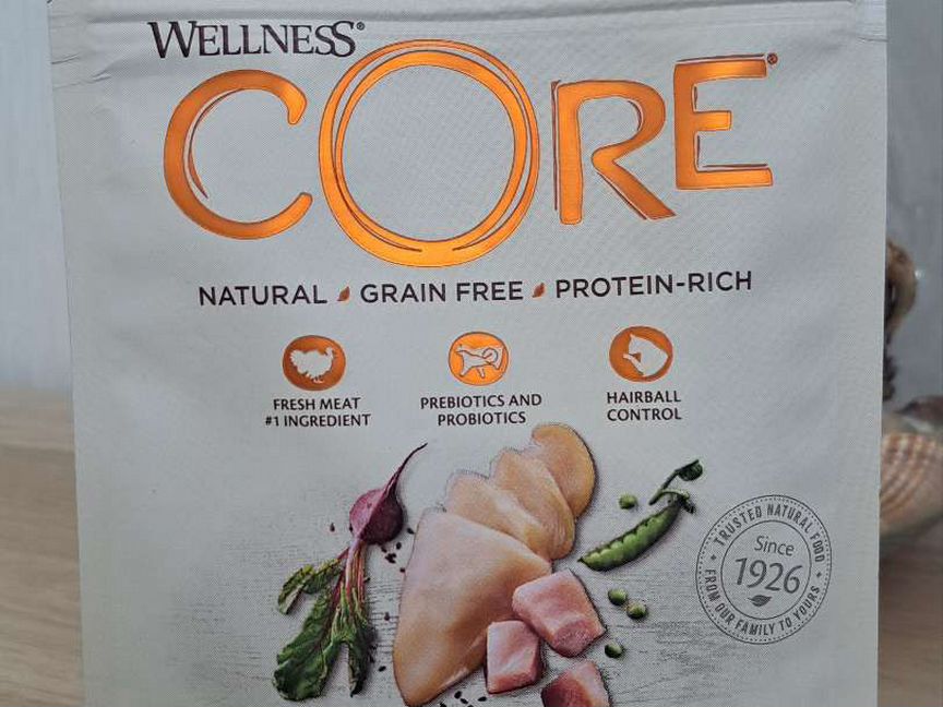 Сухой корм для кошек Wellness Core Индейка 300 гр