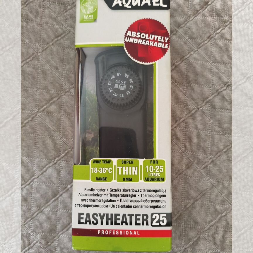 Обогреватель Aquael с терморегулятором