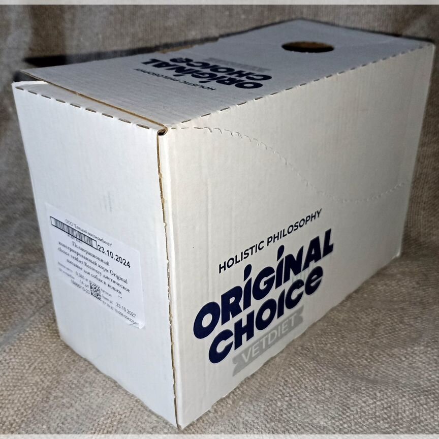 Ветеринарная восстановительная диета Ориджинал Чой