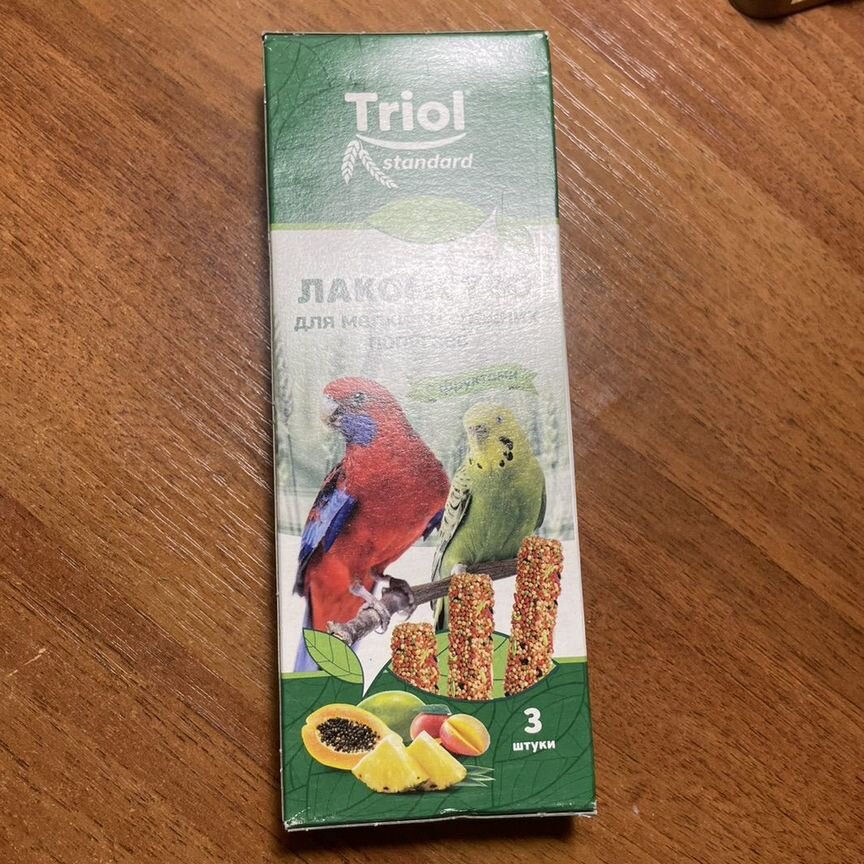 Лакомство для маленьких и средних попугаев
