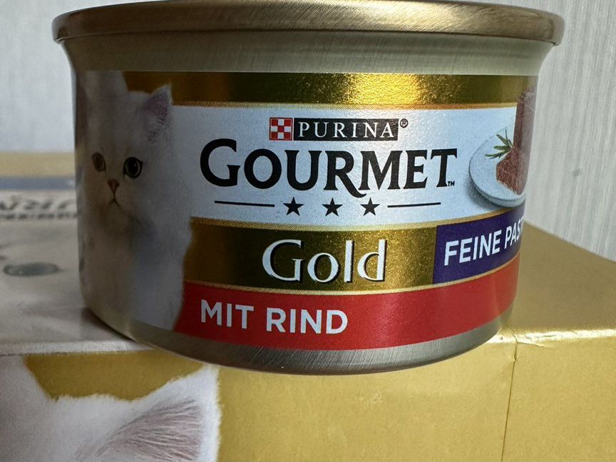 Gourmet корм для кошек gold