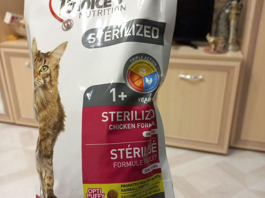 Сухой корм для стерилизованных кошек