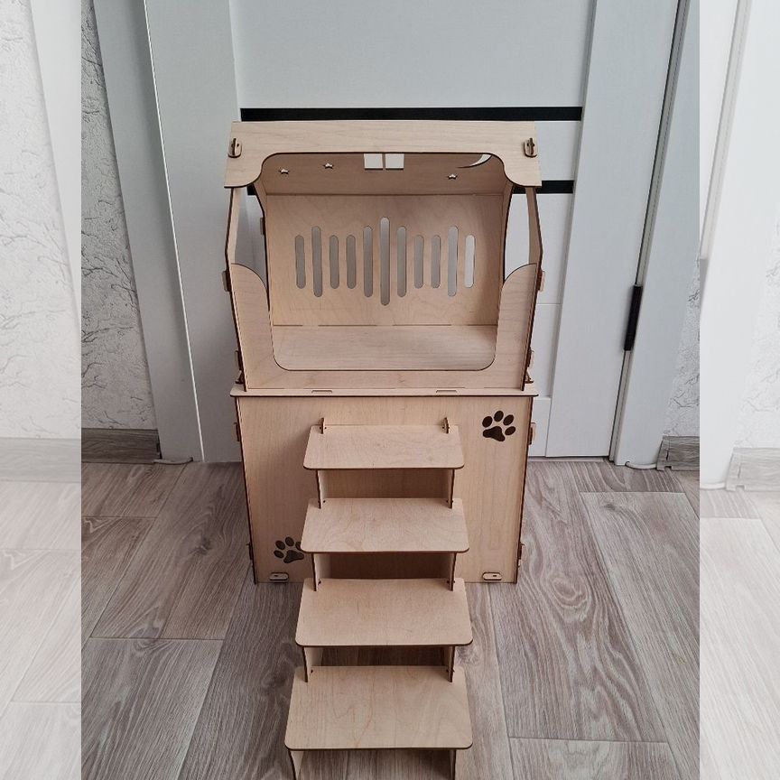 Домик лежанка для собак и кошек мелких пород