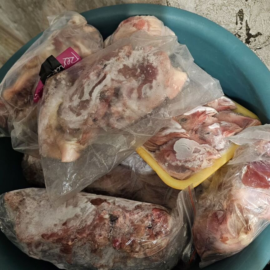 Курица головы шеи спинки для собак