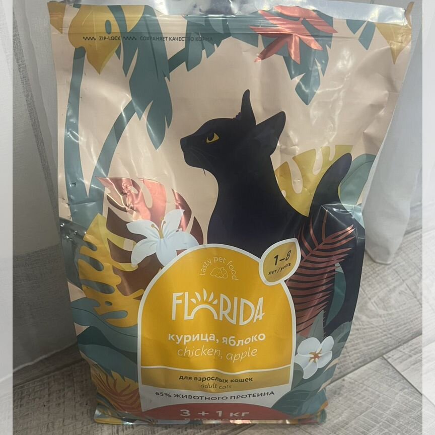 Корм для кошек florida
