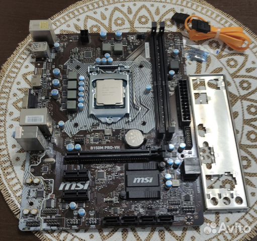 Материнская плата MSI B150M PRO+процессор i5 7400 купить в Сургуте ...