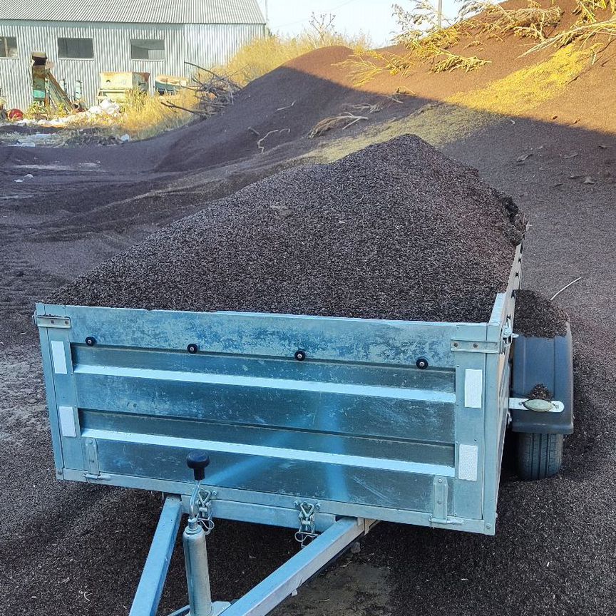 Лузга, шелуха гречки в мешках