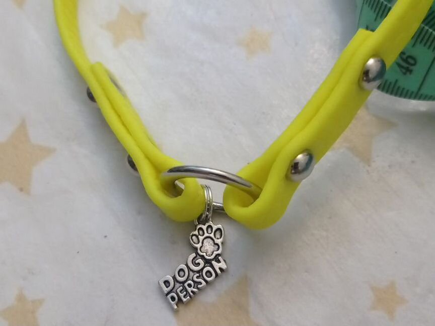 Ошейник адресник для собак из биотана