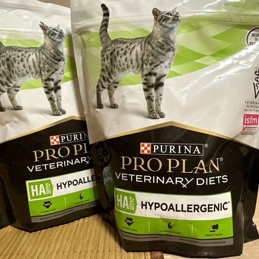 Сухой корм для кошек pro plan hypoallergenic