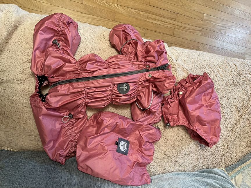 Дождевик для собак мопса, бульдога SofiMarusya BXS