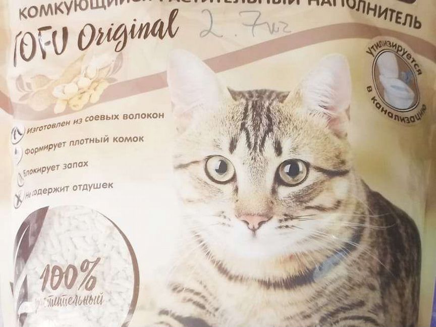Комкующийся наполнитель Cat Step Tofu