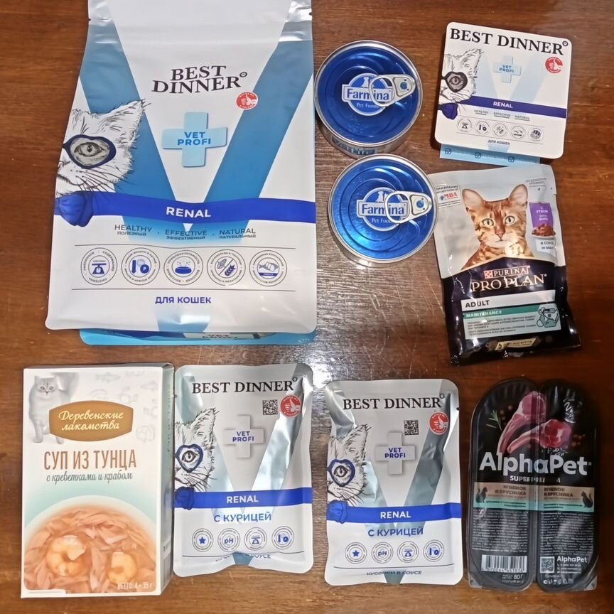 Корм для кошек ренал