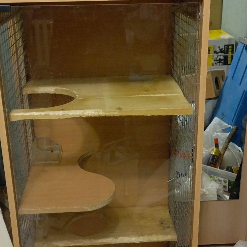 Витрина для шиншилл