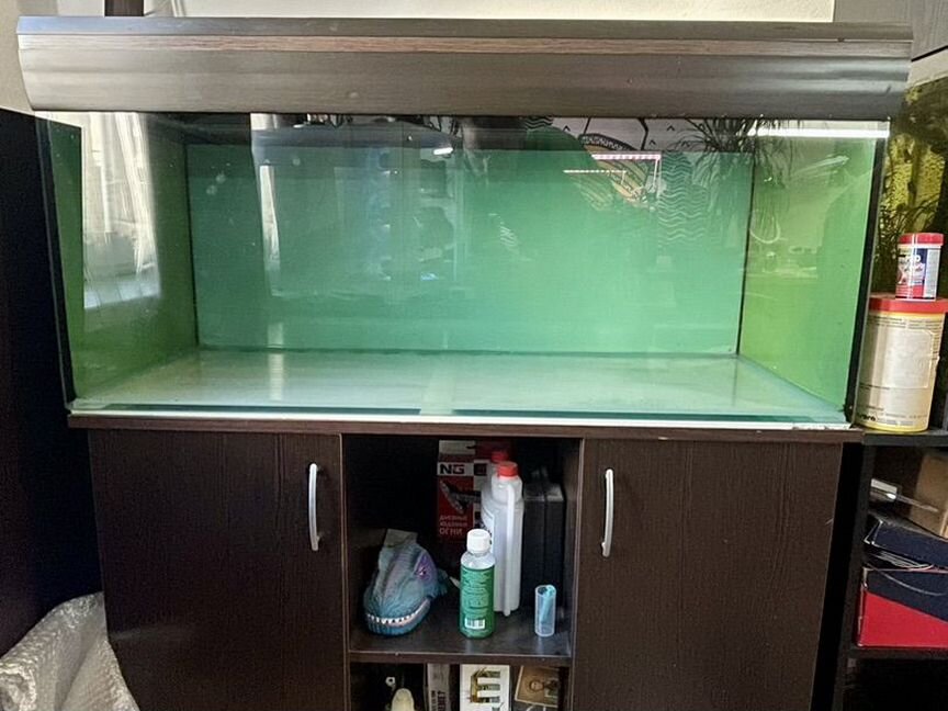 Аквариум 150 литров с тумбой