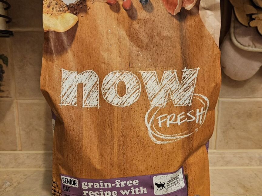 Корм для кошек now fresh senior