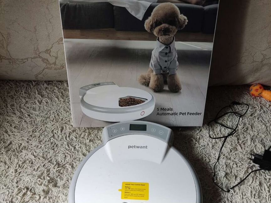 Автокормушка Petwant PF-105 5 секций по 240 мл