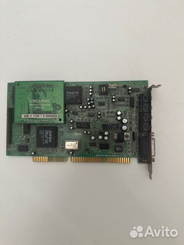 Звуковая карта creative sound blaster AWE64 купить в Екатеринбурге по ...