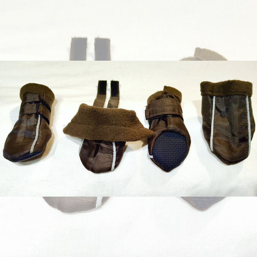 Теплая обувь для маленькой собачки