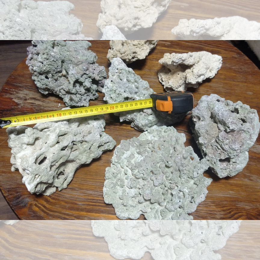 Камни для морского аквариума