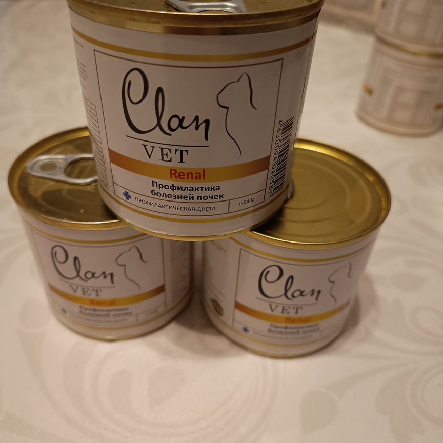 Корм для кошек Clan Vet Renal