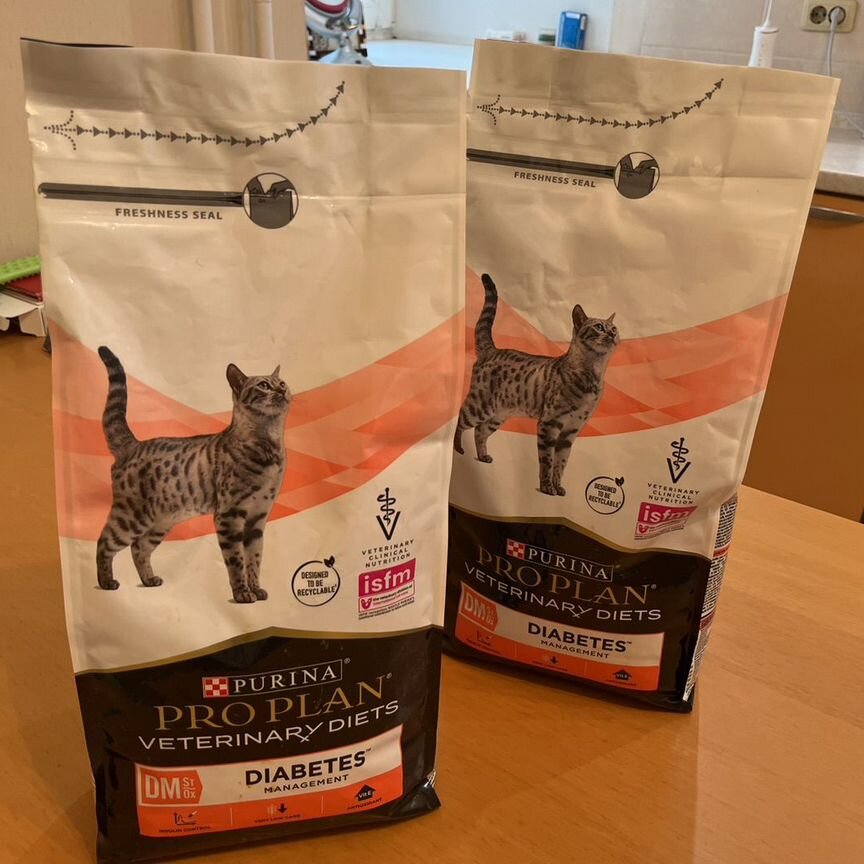 Корм для кошек PRO plan diabetes