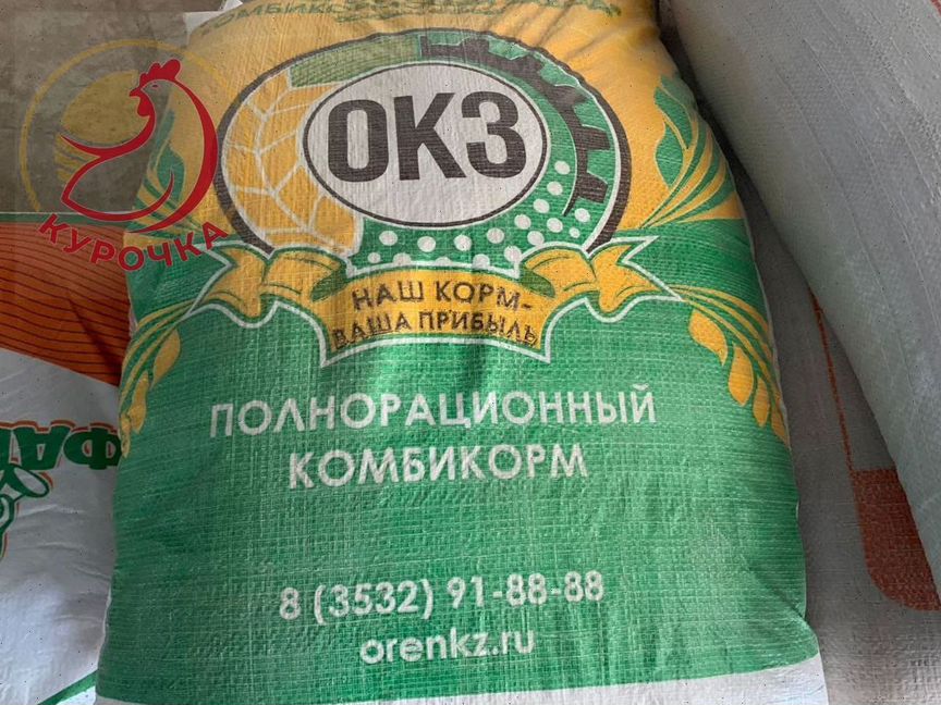 Гранулированный комбикорм для бройлеров