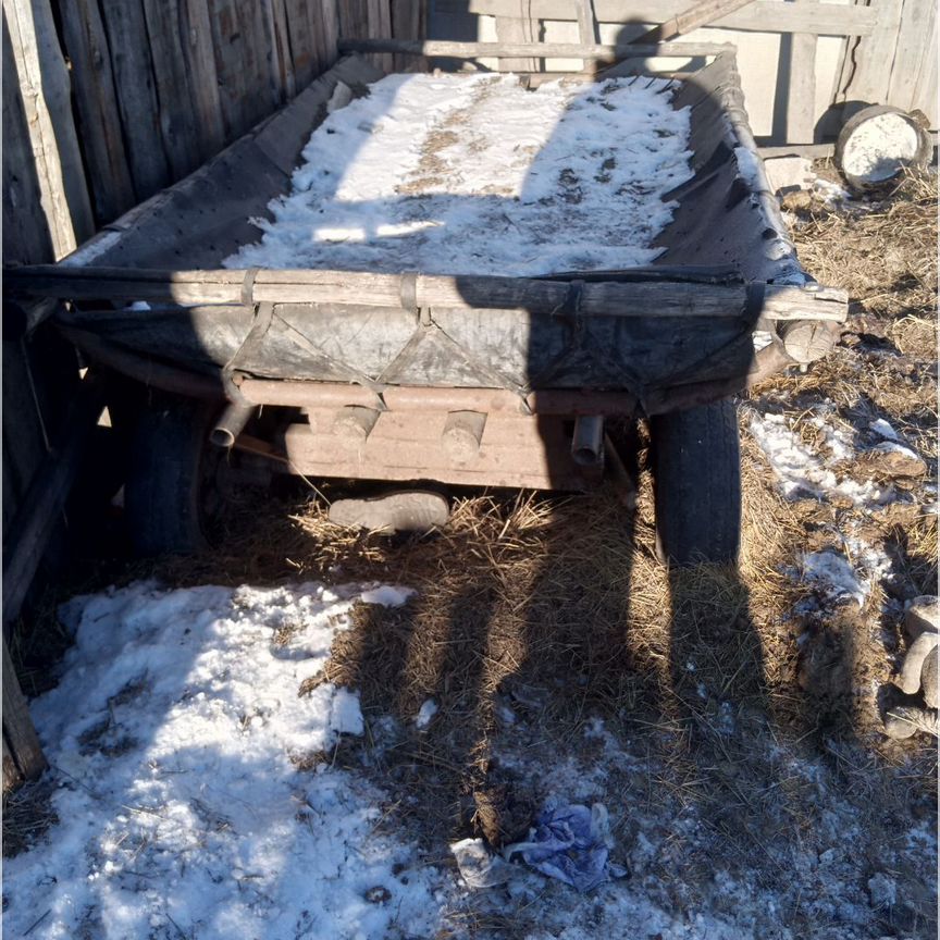 Продам телегу, сани и два хомута