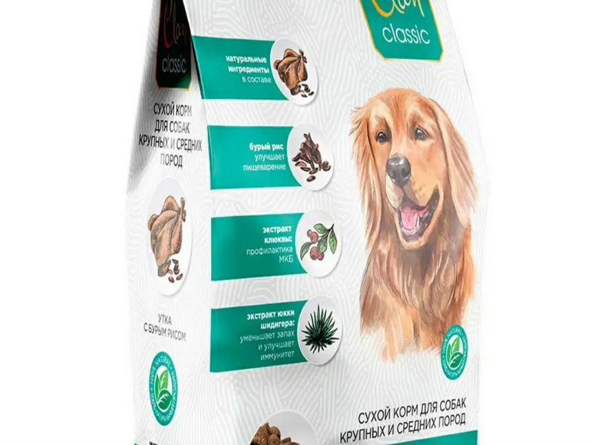 Сухой корм для собак Clan