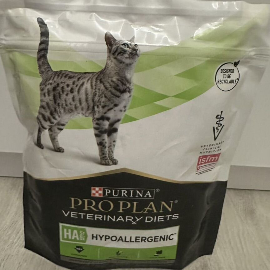 Корм для кошек pro plan hypoallergenic