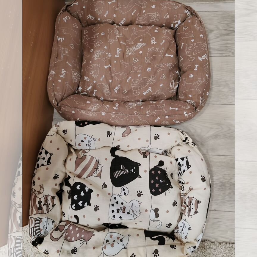 Лежак для кошки, спрей антигадин