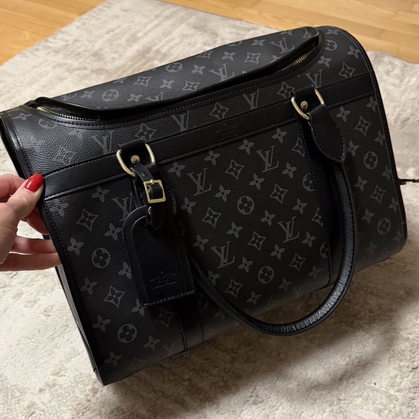 Переноска для собак louis vuitton