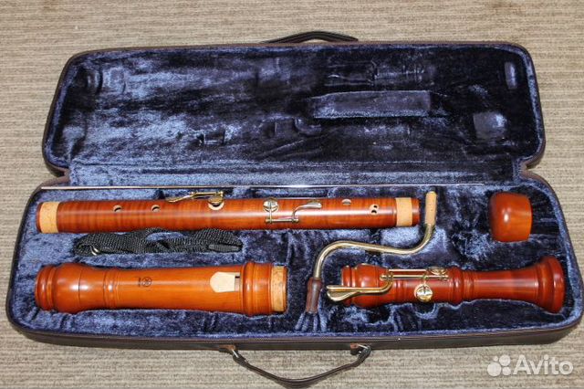 Бас-блокфлейта Yamaha YRB-61 купить в Москве | Хобби и отдых | Авито