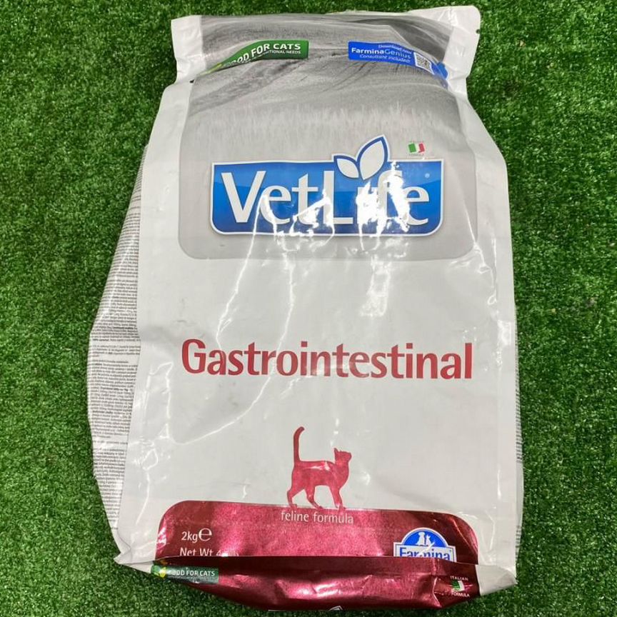 Farmina Vet Life Gastrointestinal для кошек 2 кг
