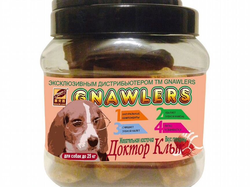 GR.qzin д/с доктор клык жевательная косточка 5 вку