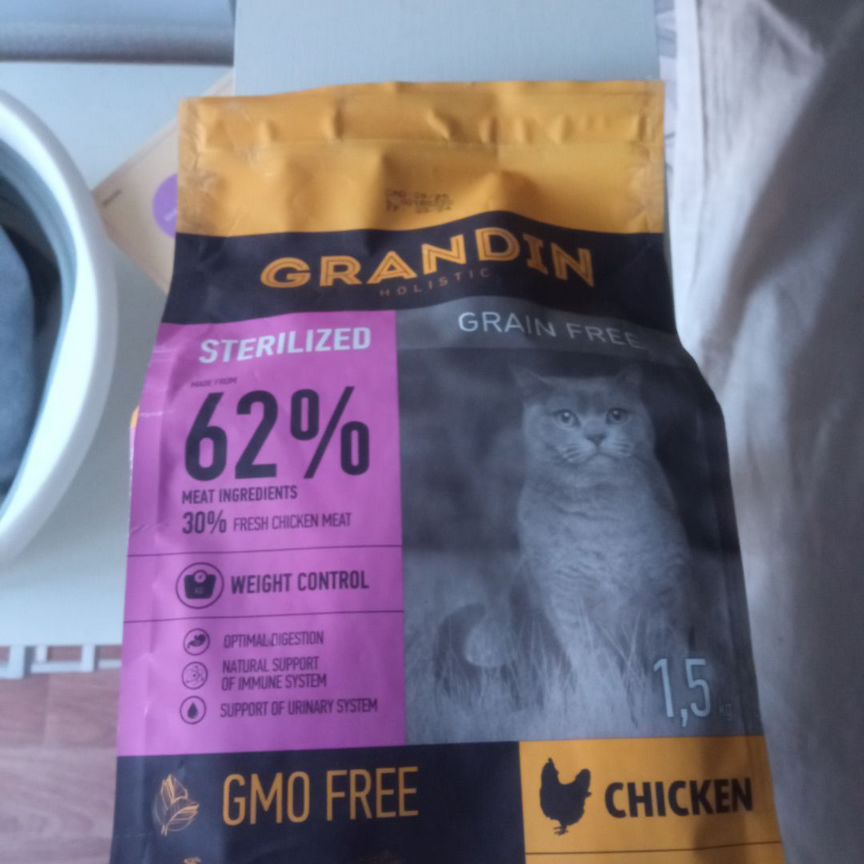 Корм для кошек Grandin