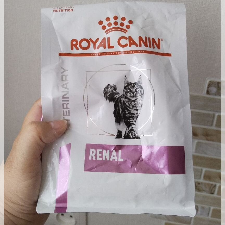 Корм для кошек royal canin ренал сухой