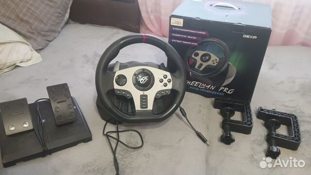 Игровой руль dexp wheelman pro купить в Хабаровске | Электроника | Авито