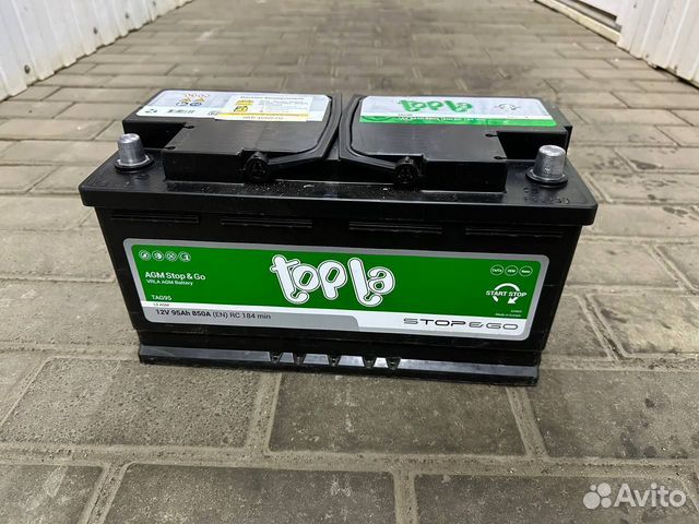 Аккумулятор автомобильный Topla AGM 95Ah 850A купить в Санкт-Петербурге ...